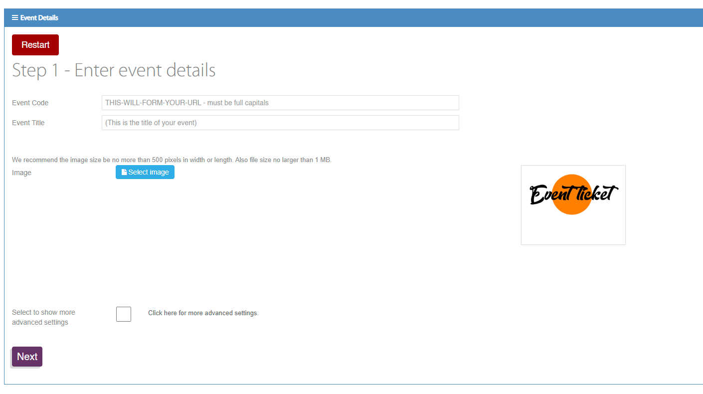 Creating an event overview – MERLIN SUPPORT