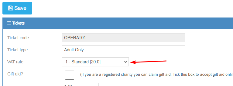 Adding VAT rates – MERLIN SUPPORT