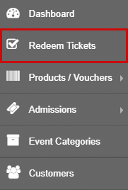 Redeeming Tickets Sold Online – MERLIN SUPPORT