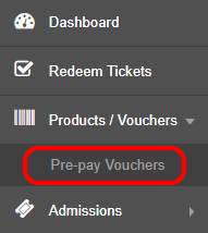 Creating Pre-Paid Vouchers In Merlin Online – MERLIN SUPPORT