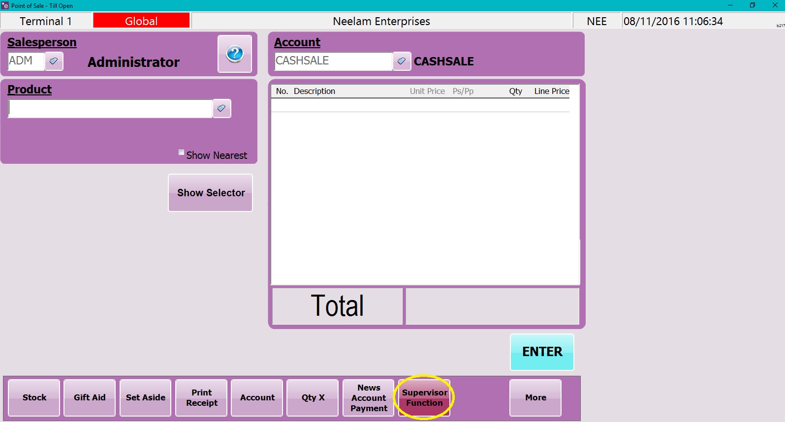 Writing Messages on Receipts – MERLIN SUPPORT